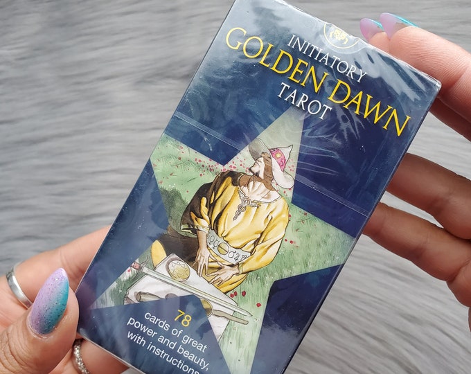 New: Initiatory Golden Dawn Tarot by Giordano Berti, 78 Card Tarot Deck ...