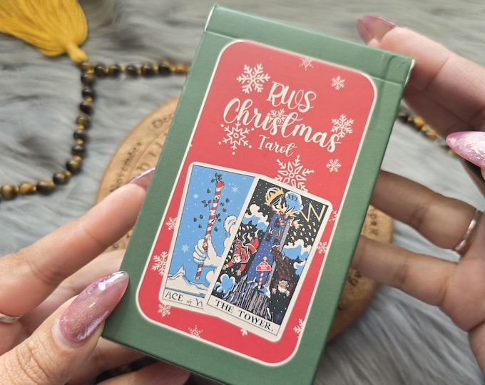 RWS Christmas Tarot, 78 Card Tarot Deck With Box, No Guidebook - USED ...
