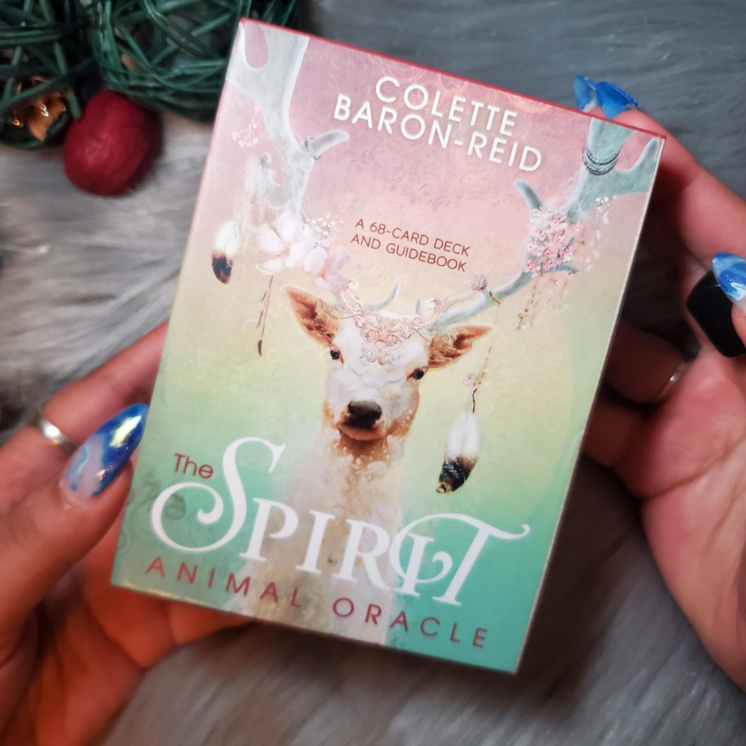 The Spirit Animal Oracle by Colette Baron-reid, 54 Card Deck With Companion Guidebook and ...