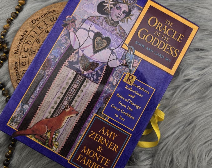 The Oracle of the Goddess Book and Card Set by Amy Zerner & Monte ...