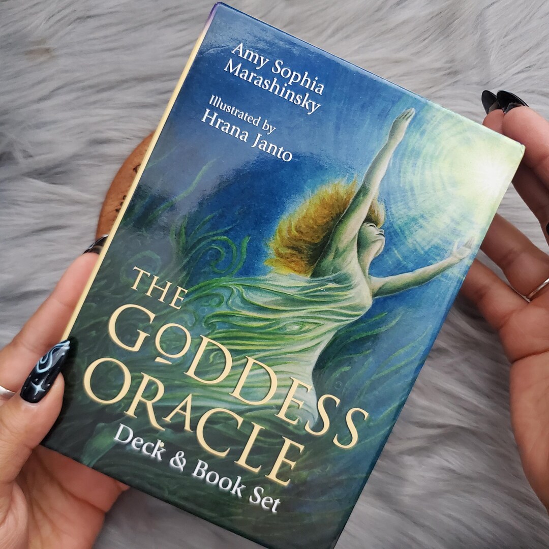 The Goddess Oracle Deck & Book Set by Amy Sophia Marashinsky, 52 Card ...