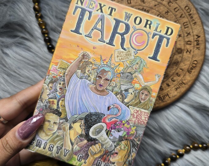 Next World Tarot by Cristy C. Road, 78 Card Tarot Deck With Guidebook ...