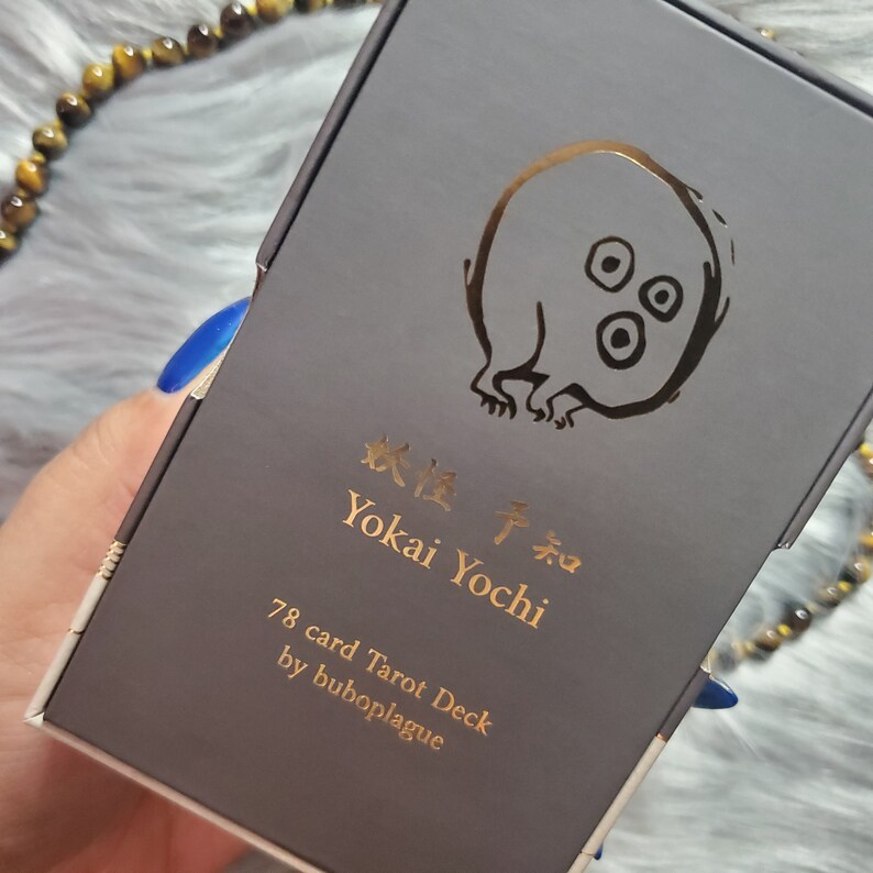 Yokai Yochi Tarot by Buboplague 78 Card Tarot Deck With - Etsy
