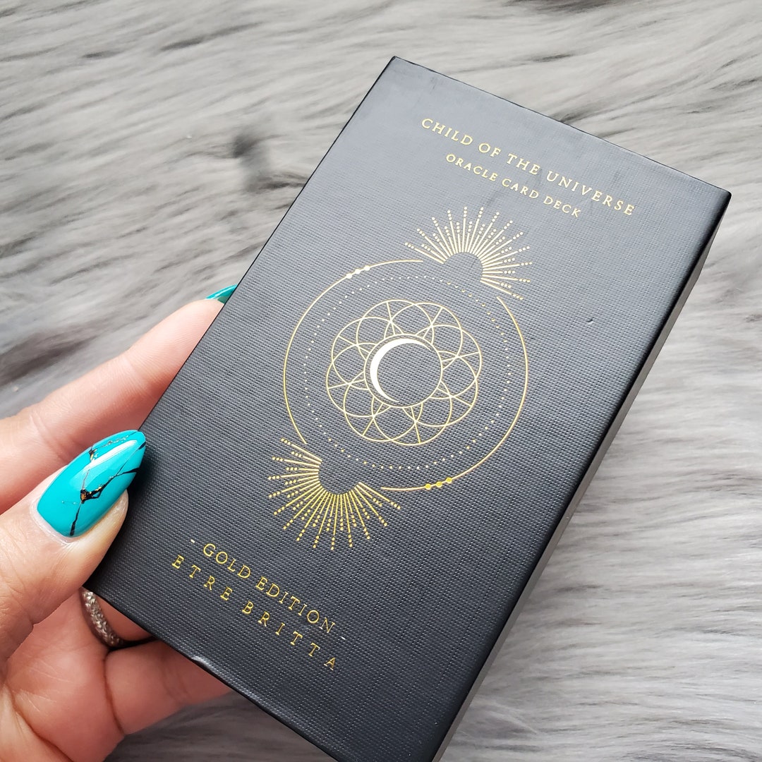 Child of the Universe Oracle Card Deck Gold Edition by Etre Britta, 60 ...
