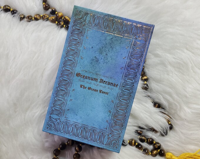 Oceanum Arcanae the Ocean Tarot by Taylor Bryn, 78 Card Tarot Deck With ...