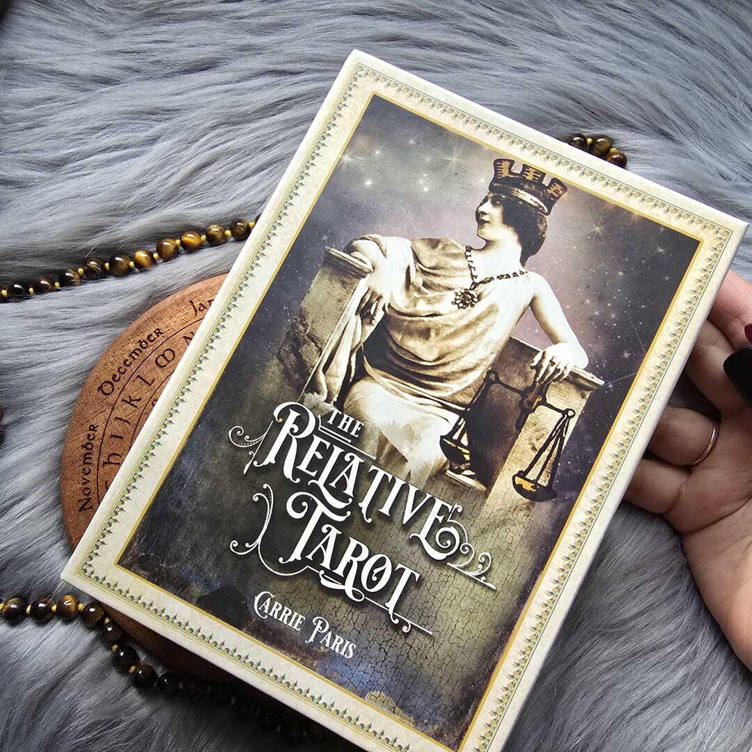 The Relative Tarot by Carrie Paris, 82 Card Tarot Deck With Companion ...