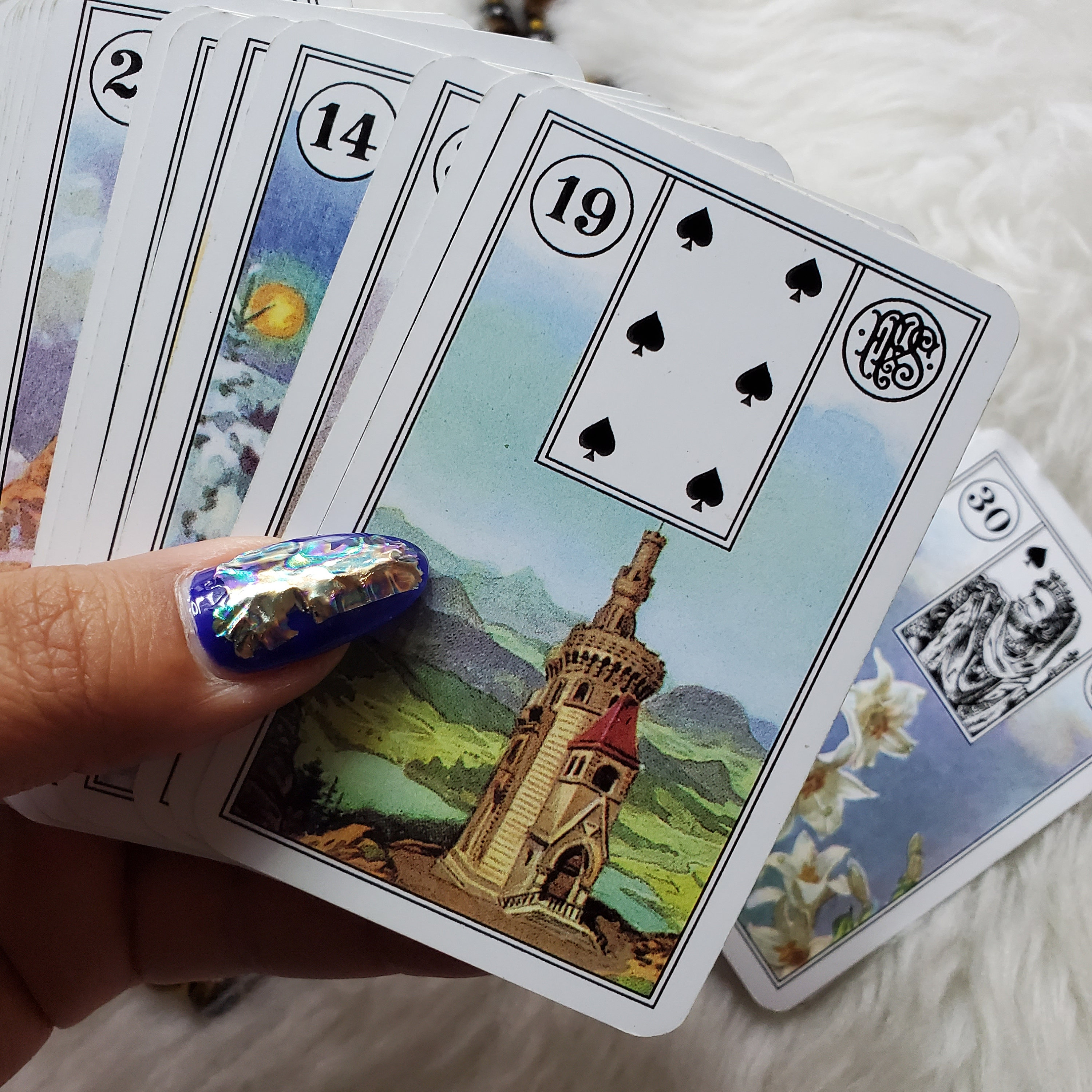 Mlle Lenormand No.194115 Cartomancy Deck by Piatnik 36 Card - Etsy