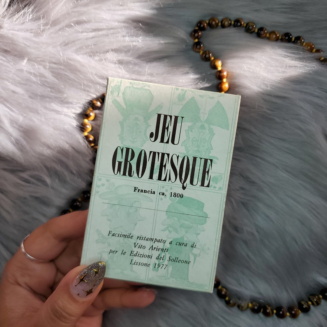 Jeu Grotesque No. 00911/999 by Vito Arienti, 31 Card Deck With Original ...