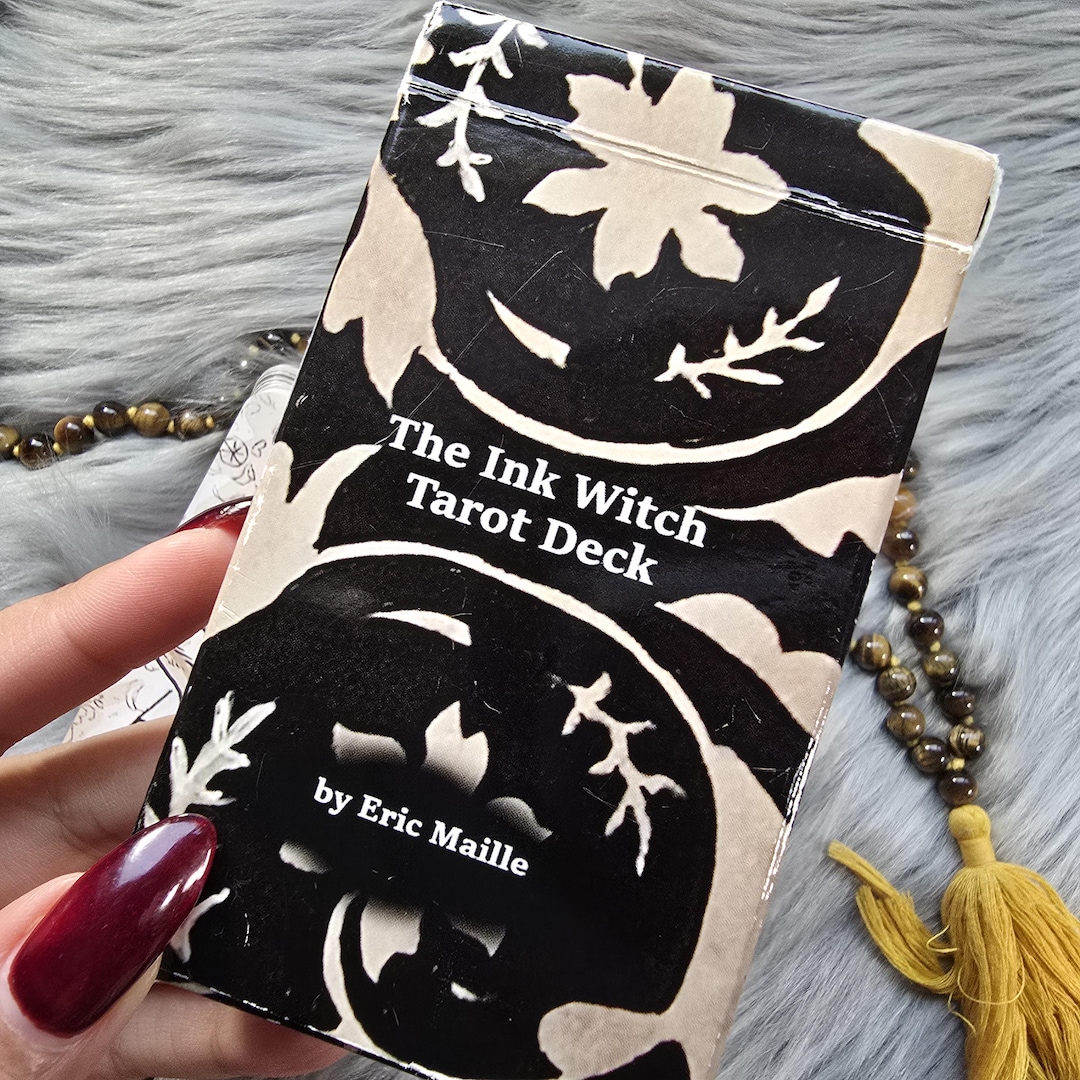 The Ink Witch Tarot Deck by Eric Maille, 78 Card Tarot Deck With ...