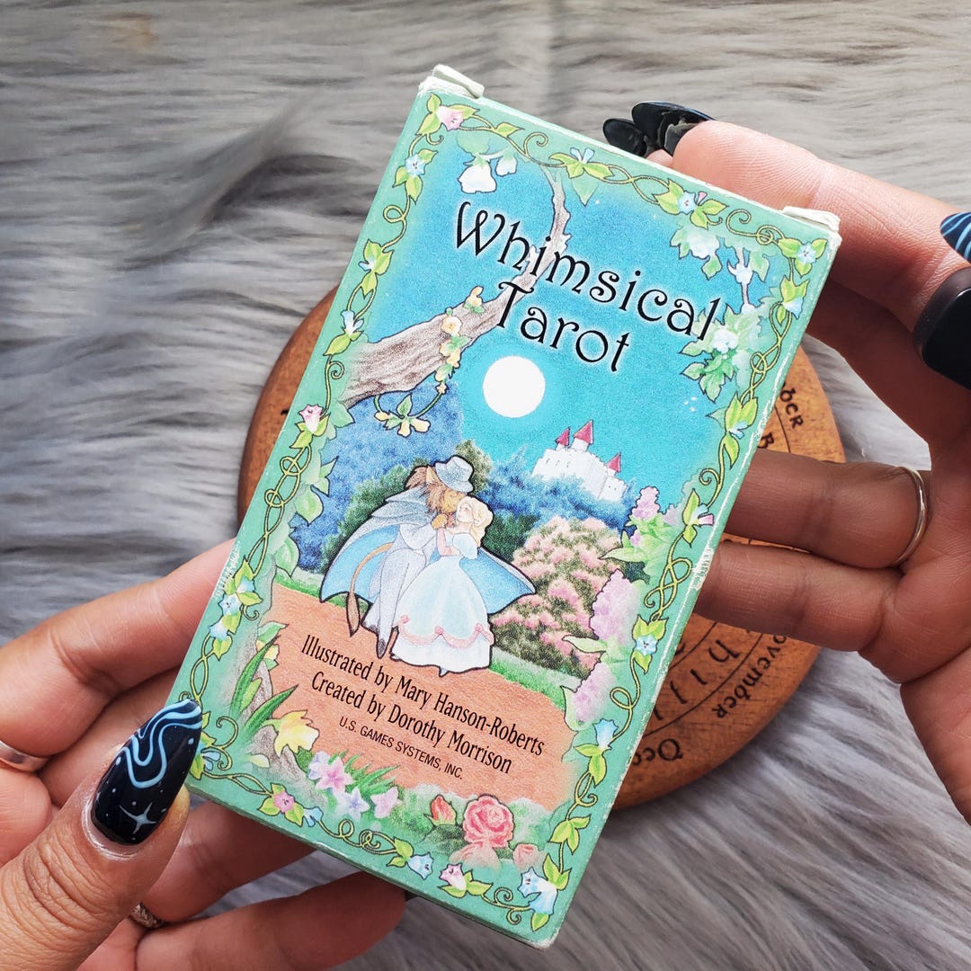 Whimsical Tarot by Dorothy Morrison, 78 Card Tarot Deck With Little ...