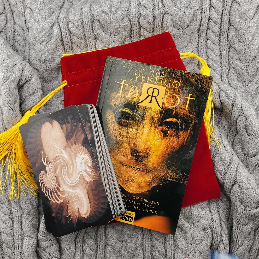 Vertigo Tarot by Rachel Pollack, 78 Card Tarot Deck With Little White ...