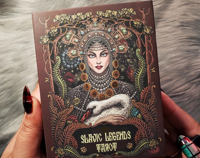 The Slavic Legends Tarot by Magdalena Kaczan, 79 Card Tarot Deck With ...