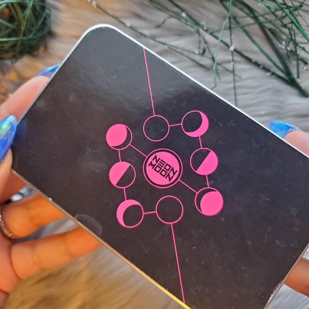 Neon Moon Tarot, 78 Card Tarot Deck With Companion Guidebook and Tin - Etsy