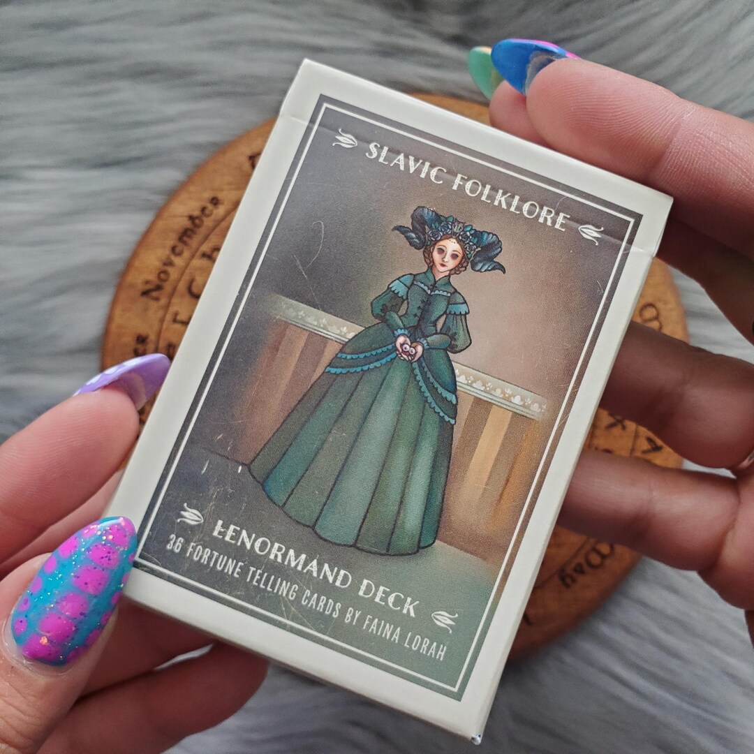 Slavic Folklore Lenormand Deck, 36 Card Deck With Original Box, No ...