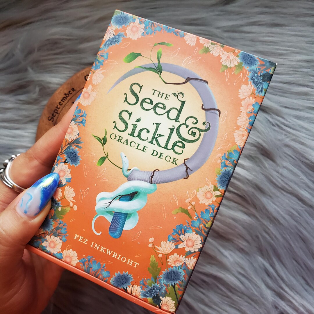 The Seed & Sickle Oracle Deck by Fez Inkwright, 55 Card Deck With ...
