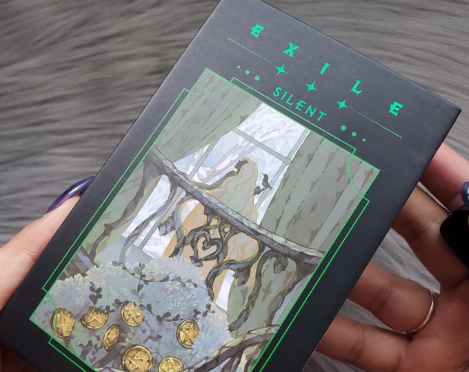 Exile Tarot Silent Edition by Wohstudios, 79 Card Tarot Deck With ...