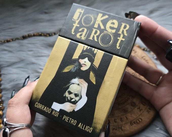 Joker Tarot by Corrado Roi & Pietro Alligo, 78 Card Tarot Deck With ...