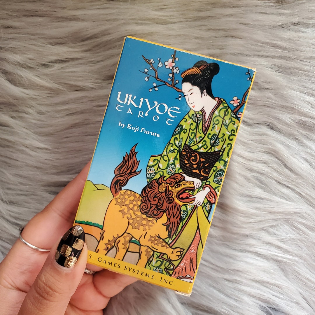 Ukiyoe Tarot by Koji Furuta 78 Card Tarot Deck With Little - Etsy
