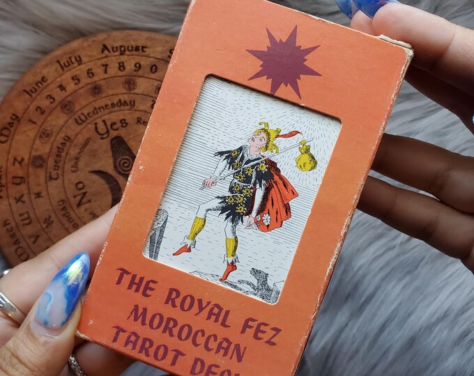 The Royal Fez Moroccan Tarot Deck by Stuart R. Kaplan, 78 Card Tarot ...