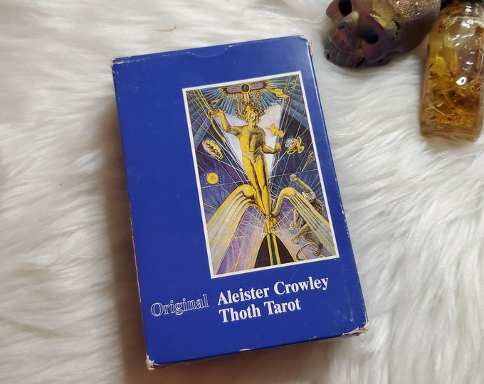 Original Aleister Crowley Thoth Tarot With 3 Magus by Aleister Crowley ...