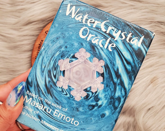 Water Crystal Oracle by Dr. Masaru Emoto, 48 Card Deck With Companion ...