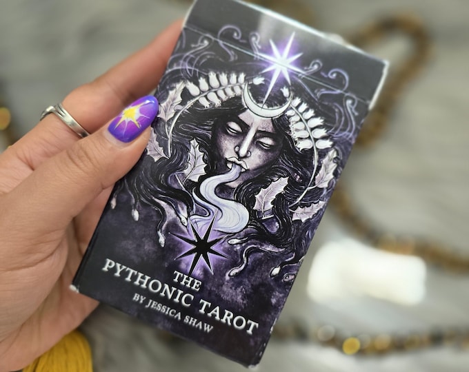 The Pythonic Tarot by Jessica Shaw, 78 Card Tarot Deck With Original ...
