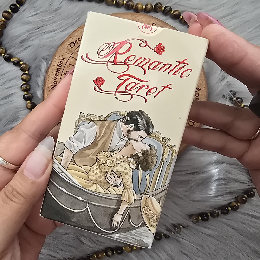 Romantic Tarot by Pietro Alligo, 78 Card Tarot Deck With Little White ...