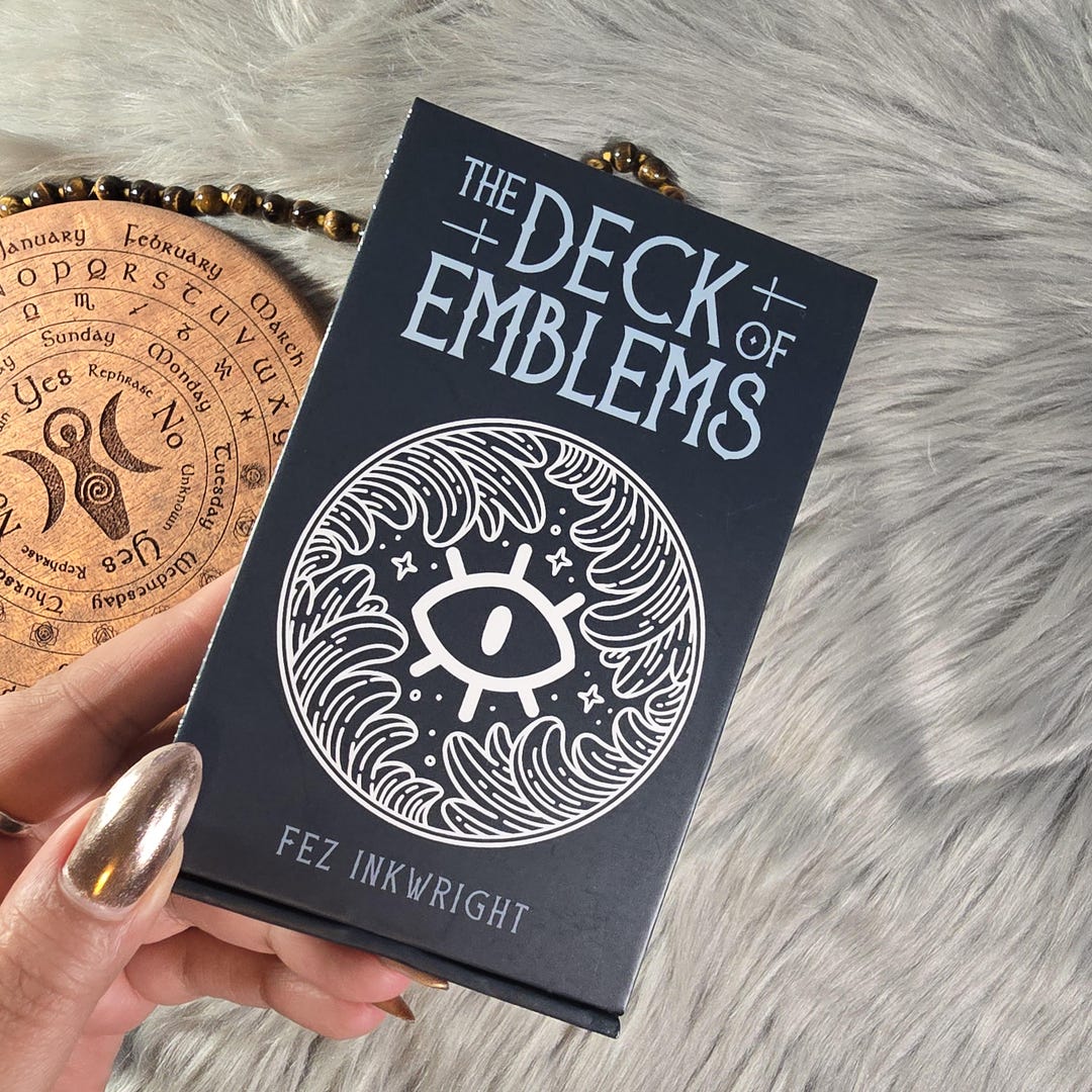 The Deck of Emblems by Fez Inkwright, 30 Card Deck With Companion ...