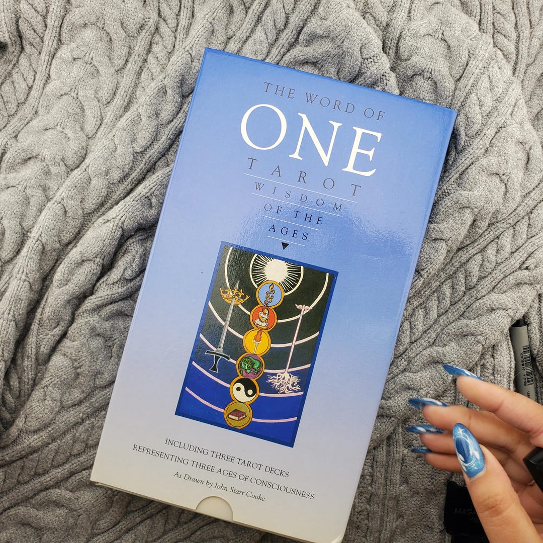 The Word of One Tarot: Wisdom of the Ages by John Starr Cooke, 78 Card ...