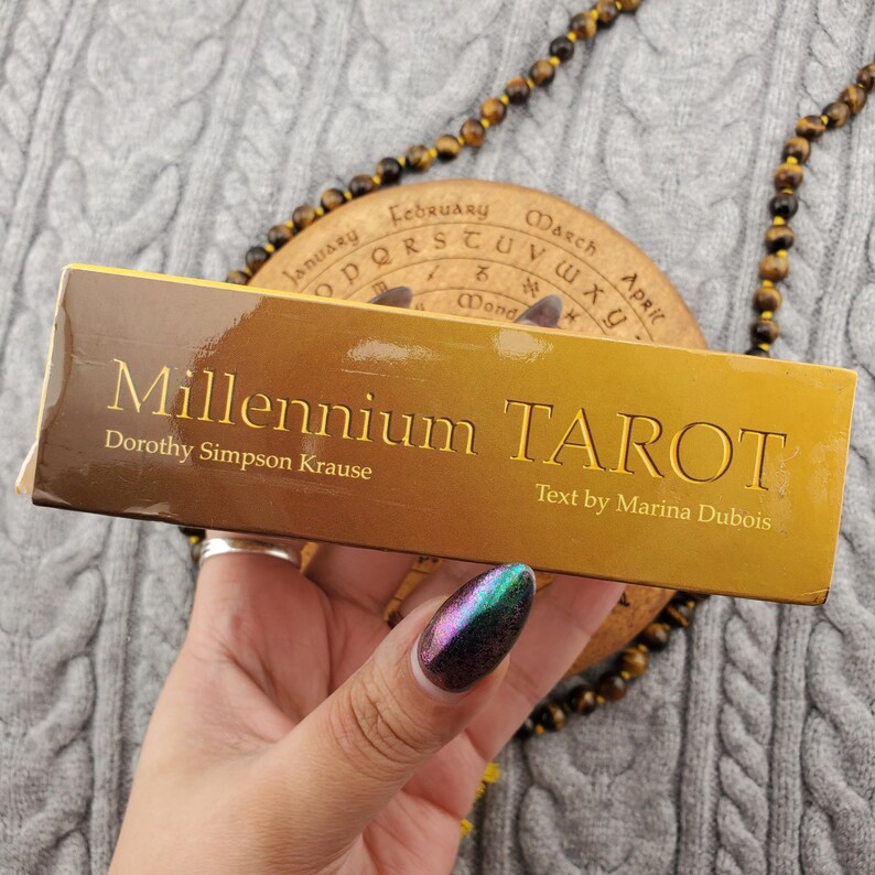 Millennium Tarot Cards 78 Card Complete Deck 1994 Dorothy Simpson ...