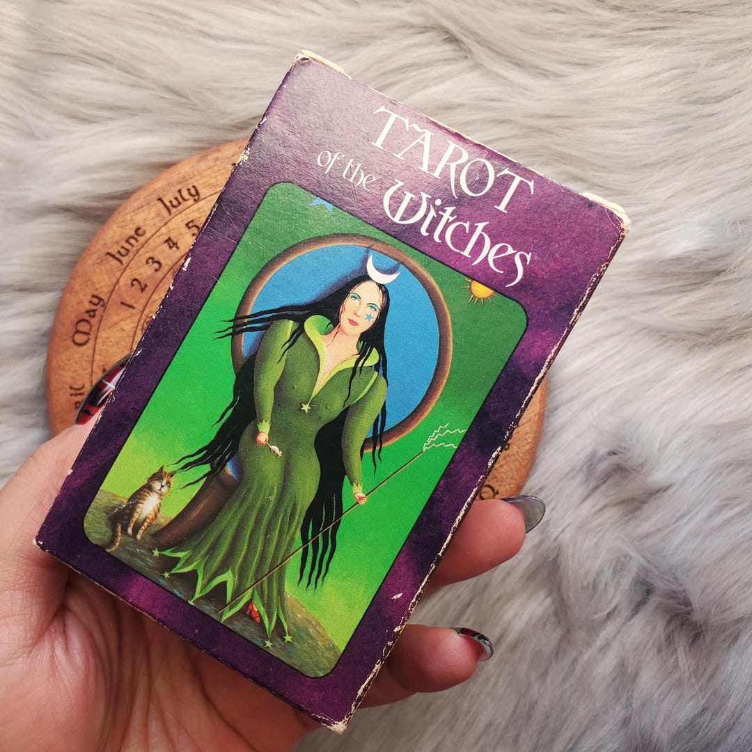 Tarot of the Witches by Stuart R. Kaplan, 78 Card Tarot Deck With ...