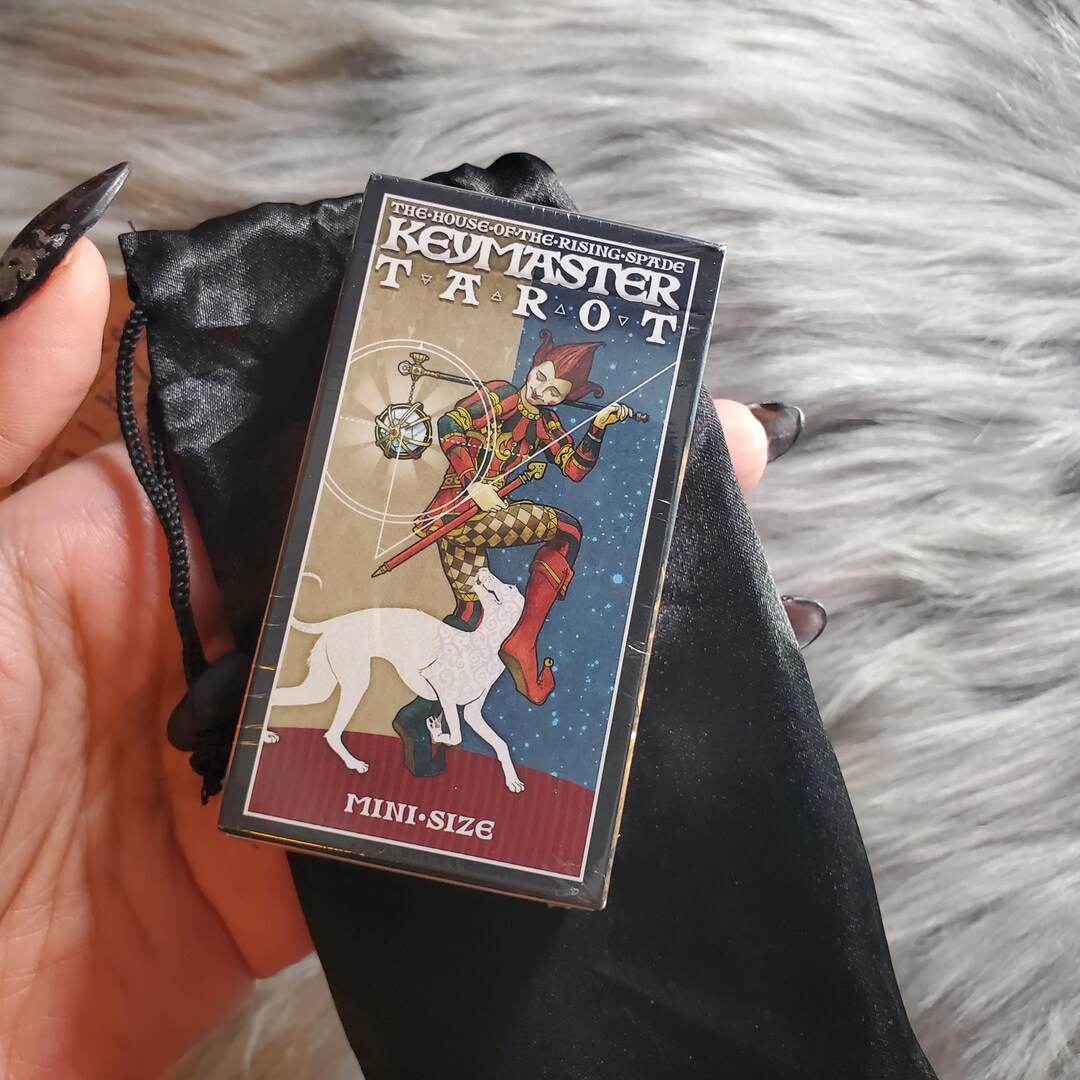 Keymaster Tarot Mini, 78 Card Tarot Deck With Original Box USED - Etsy