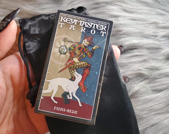 Keymaster Tarot Mini, 78 Card Tarot Deck With Original Box - USED - Etsy