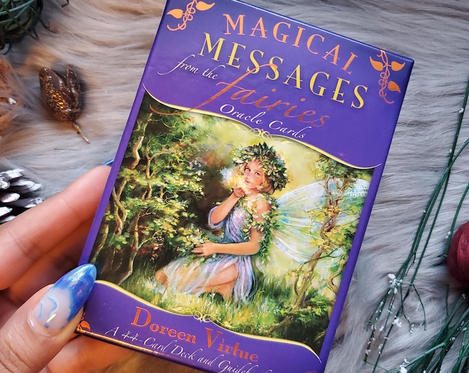 Magical Messages From the Fairies Oracle Cards by Doreen Virtue, 44 ...