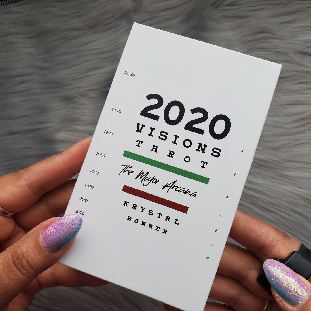 2020 Visions Tarot the Major Arcana by Krystal Banner, 23 Card Tarot ...