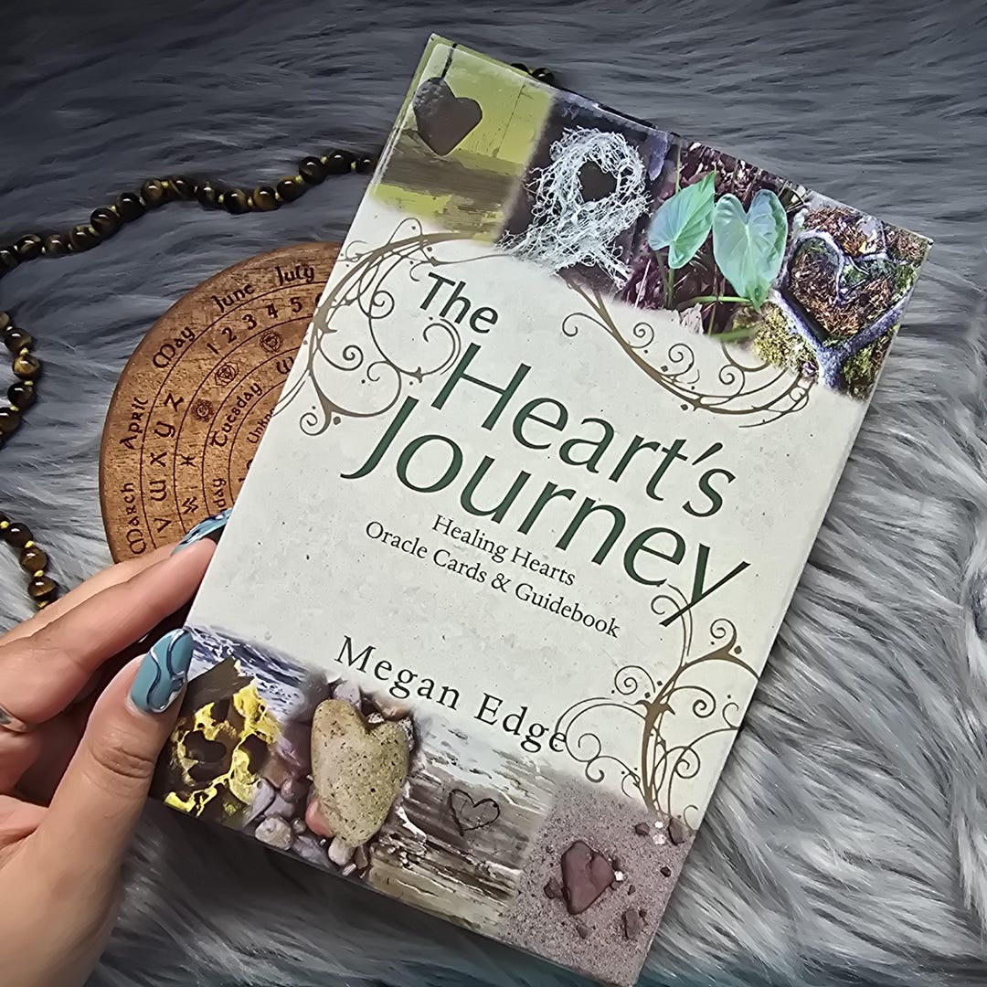 The Heart's Journey Healing Hearts Oracle Cards & Guidebook by Megan ...