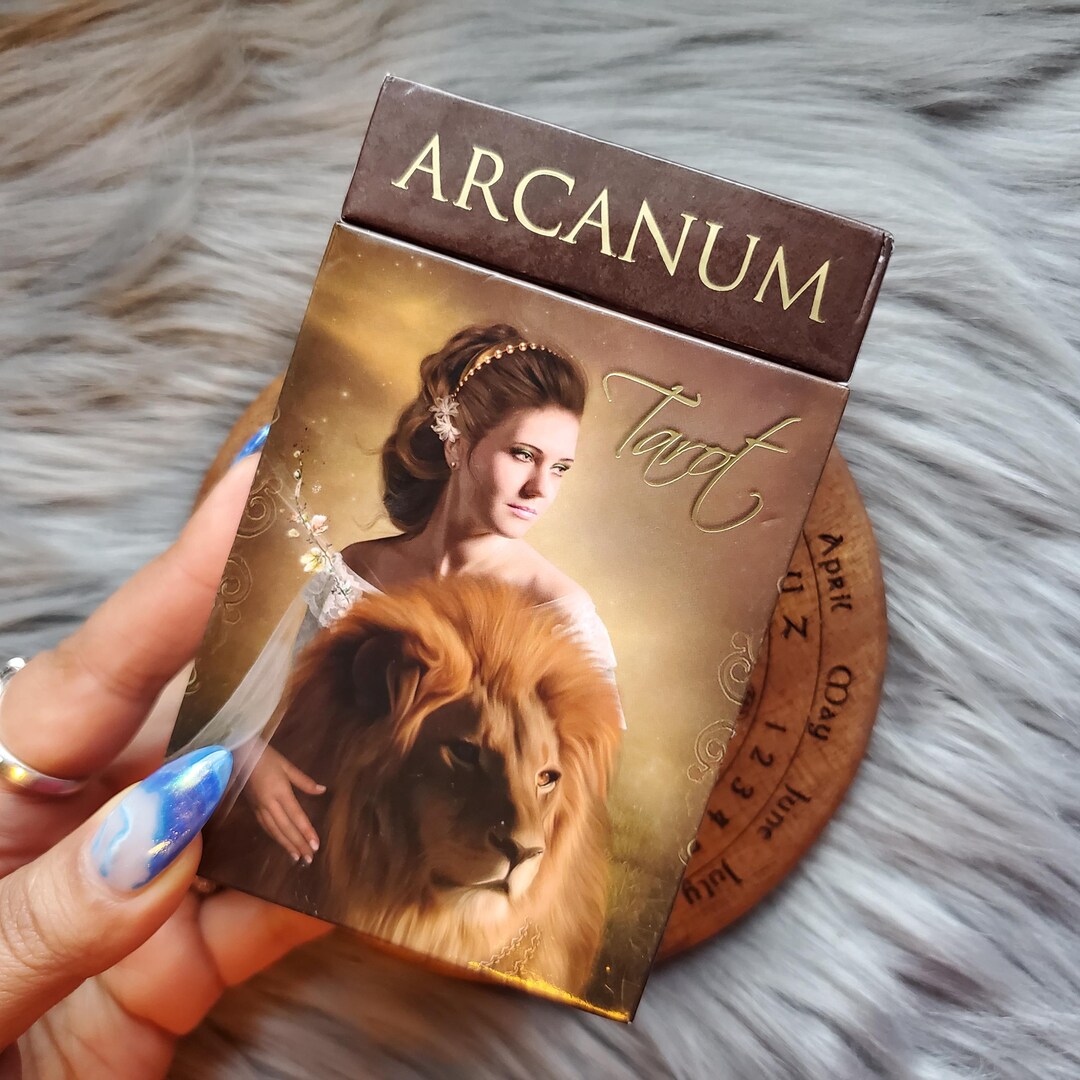Arcanum Tarot by Renata Lechner, 78 Card Tarot Deck With Companion Guidebook and Box - Etsy