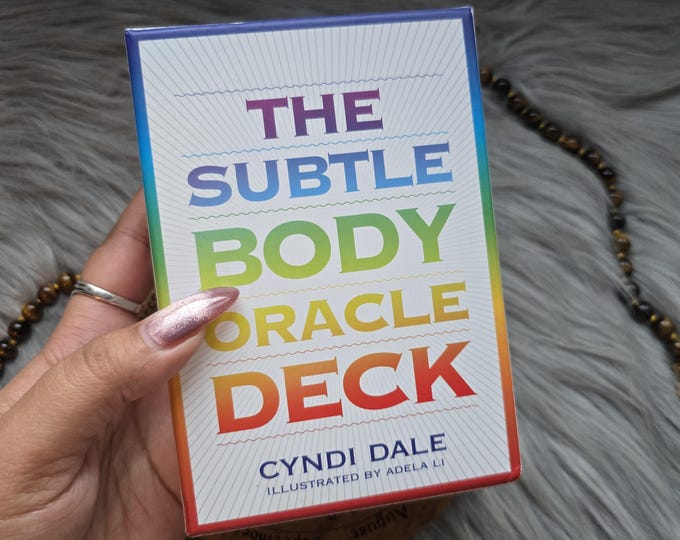 The Subtle Body Oracle Deck by Cyndi Dale, 52 Card Oracle Deck With ...