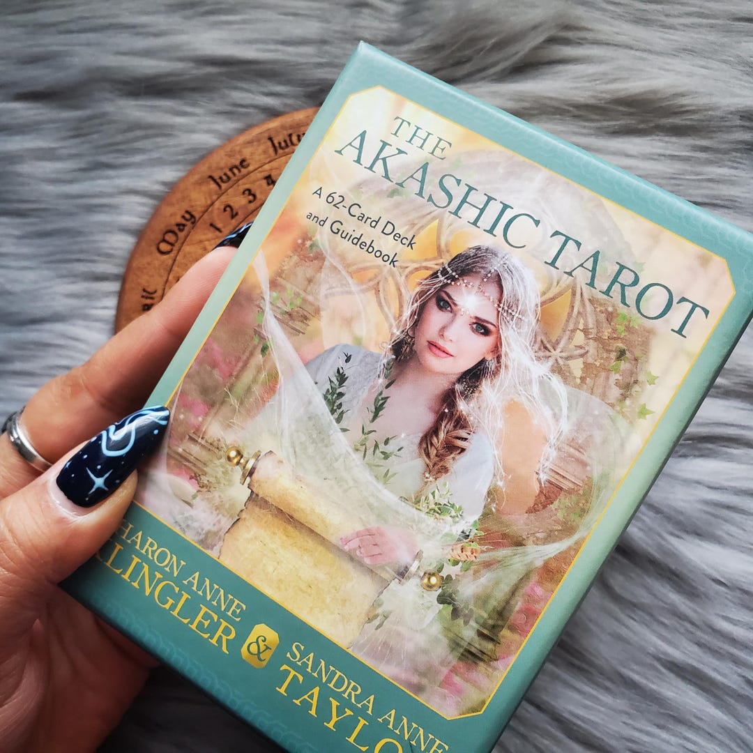 The Akashic Tarot by Sharon Anne Klinger & Sandra Anne Taylor, 62 Card ...