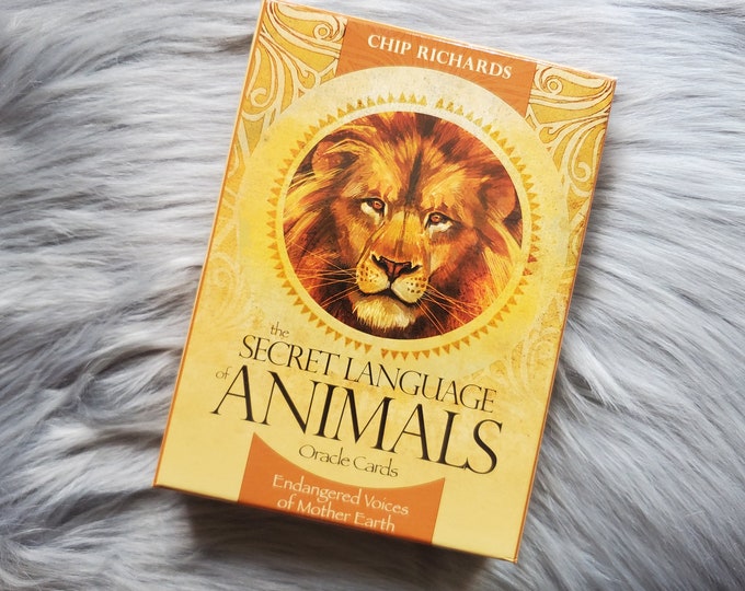 The Secret Language of Animals Oracle Cards by Chip Richards, 46 Card ...