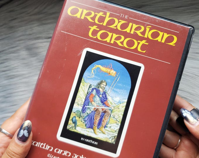 The Arthurian Tarot by Caitlin and John Matthews, 78 Card Tarot Deck ...