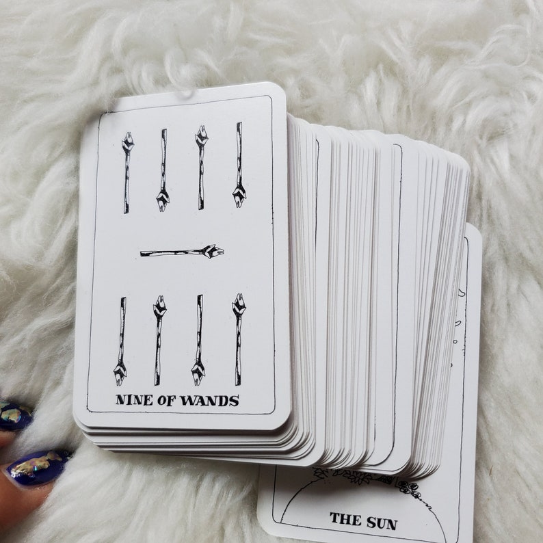 The Simplified Tarot by U S Games Systems 78 Card Tarot Deck - Etsy