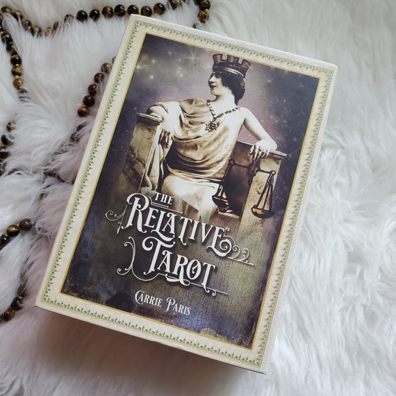 The Relative Tarot: Edged by Carrie Paris 82 Card Tarot Deck - Etsy