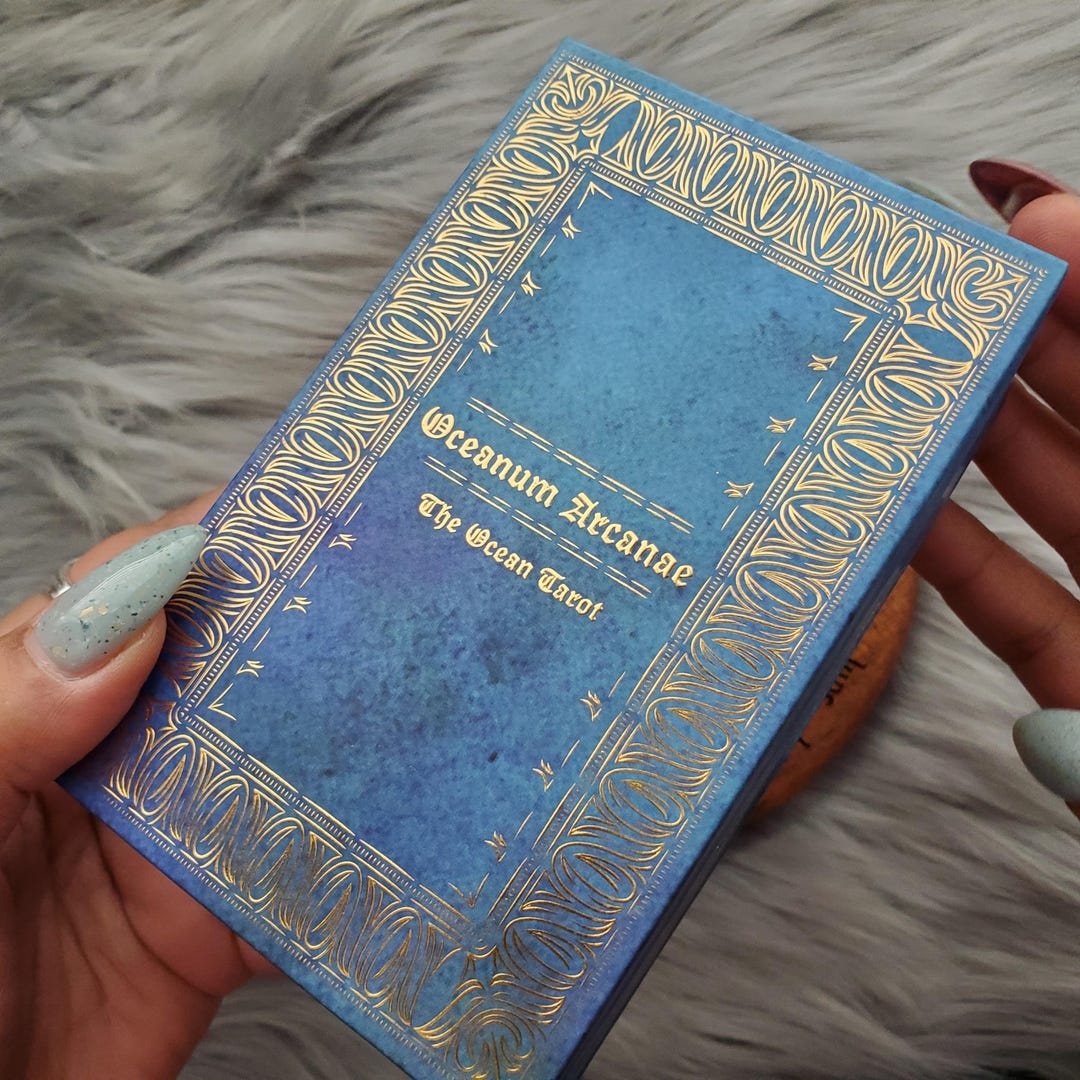 Oceanum Arcanae the Ocean Tarot by Taylor Bryn, 78 Card Tarot Deck With ...