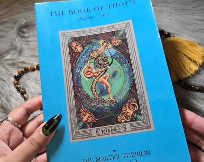The Book of Thoth by the Master Therion, Reference Book for the Book of ...