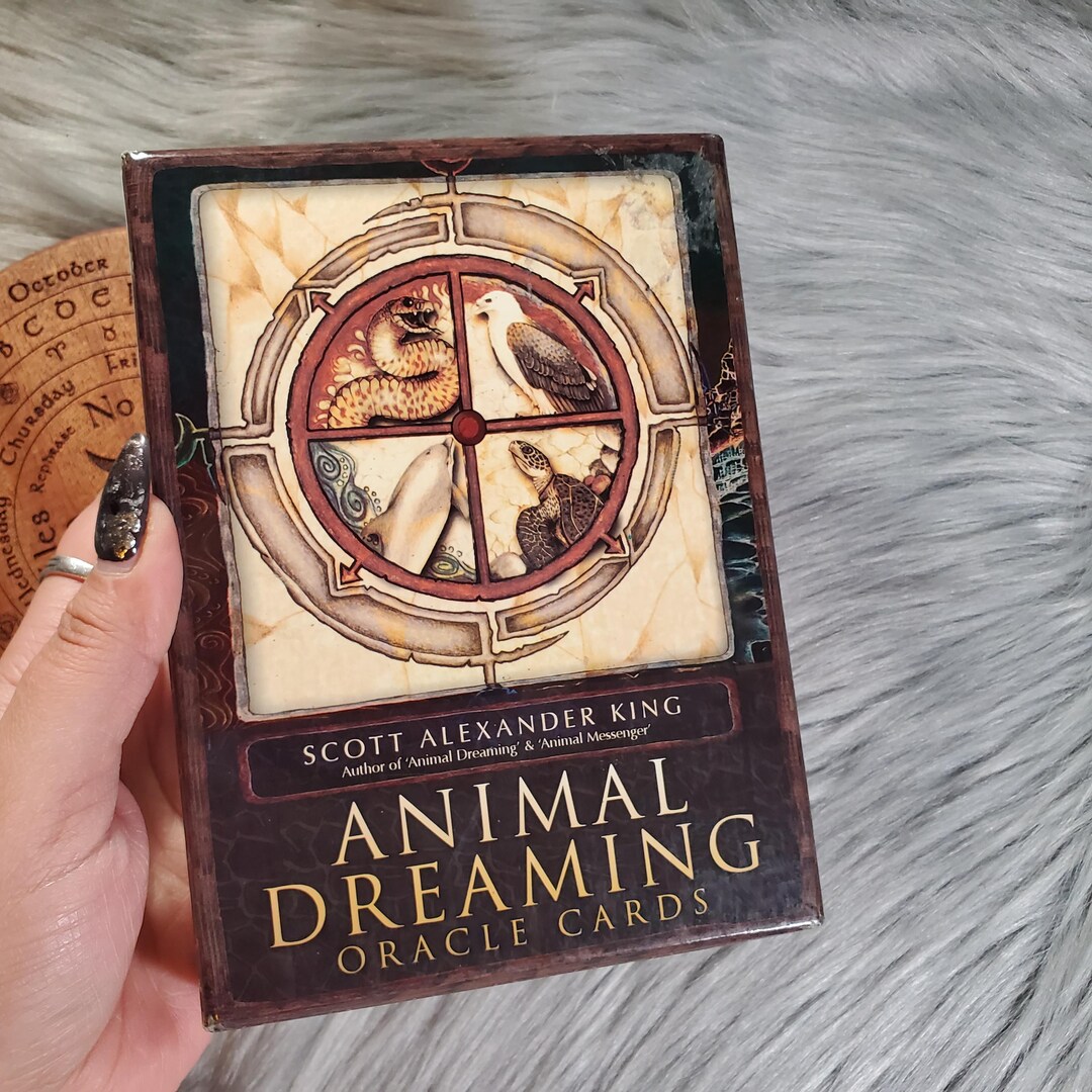 Animal Dreaming Oracle Cards by Scott Alexander King, 45 Card Deck With ...