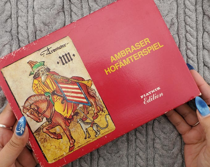 Ambraser Hofamterspiel Piatnik Edition, 48 Card Oracle Deck With Box ...