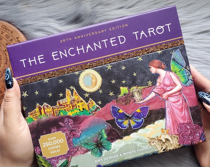 The Enchanted Tarot 25th Anniversary Edition by Amy Zerner & Monte ...