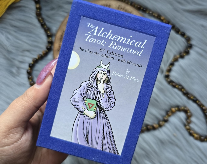 The Alchemical Tarot: Renewed by Robert M Place, 78 Card Tarot Deck ...