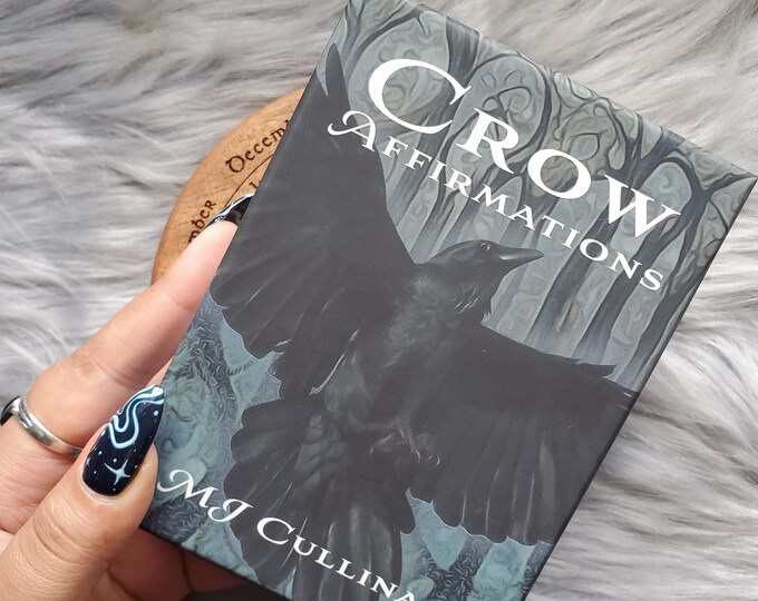 Crow Affirmations by MJ Cullinane, 95 Card Deck With Companion ...